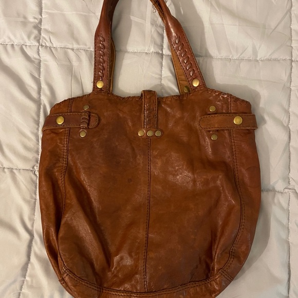 Lucky Brand | Bags | Lucky Brand Brown Leather Tote Handbag | Poshmark